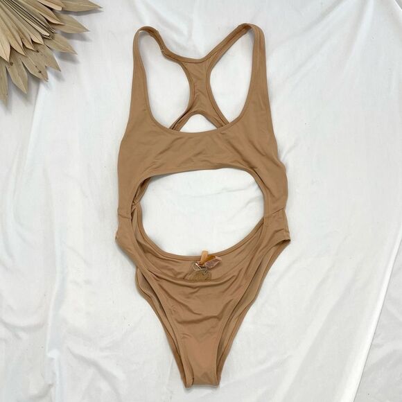 Girls Sport Swimsuit Girls One Piece Swimsuit - Cut-Out Sport Bathing ...